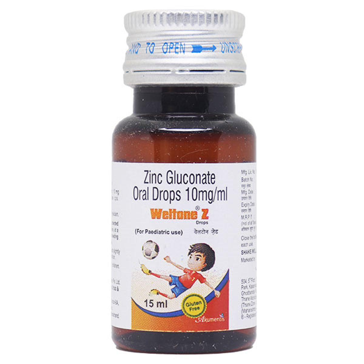 Weltone Z Drops | Uses, Side Effects, Price | Apollo Pharmacy