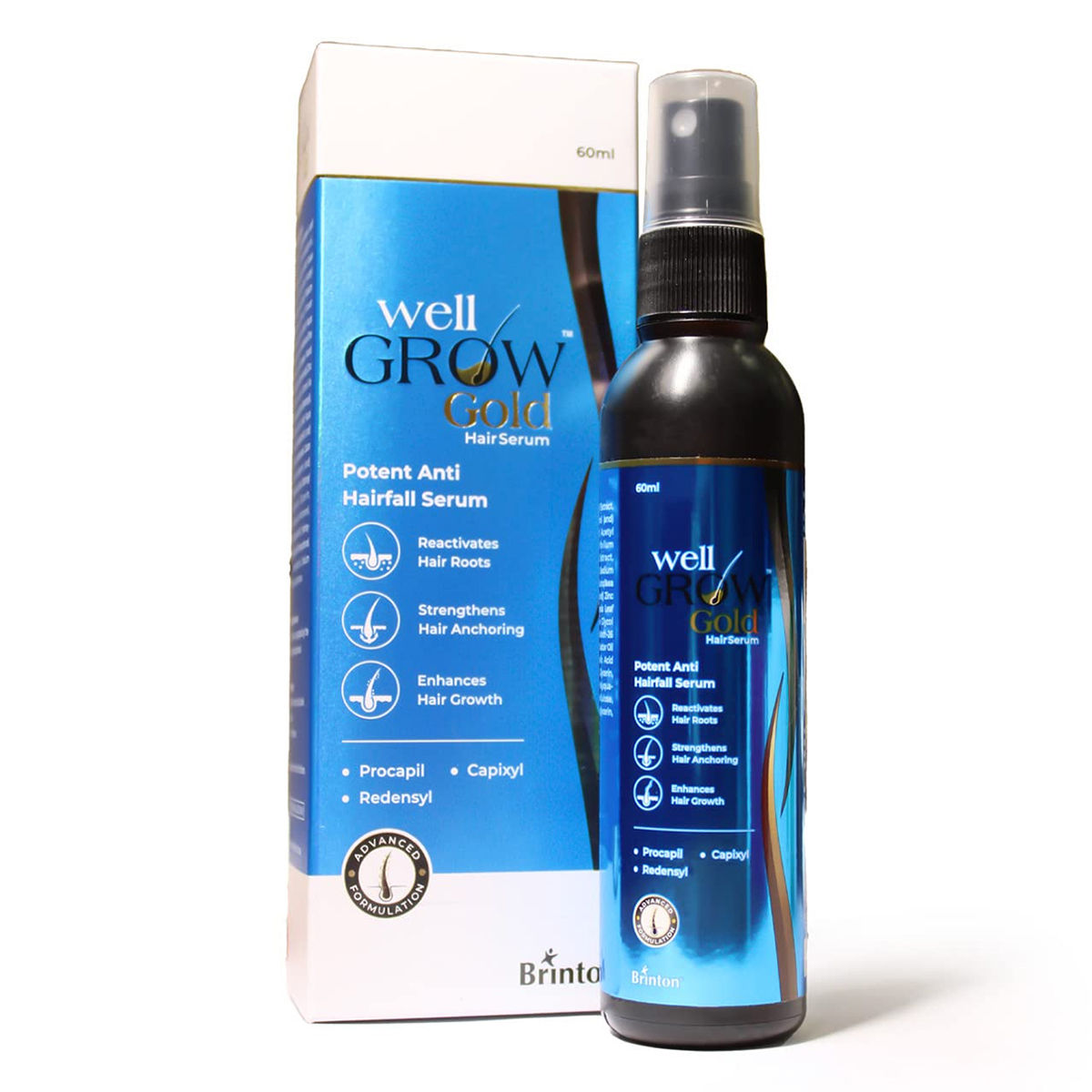 Well Grow Gold Hair Serum 60 ml Price, Uses, Side Effects, Composition ...