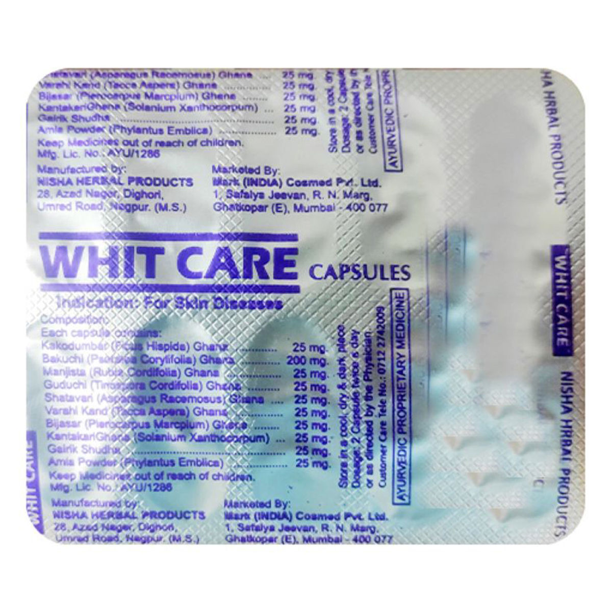 Whit-Care, 10 Capsules Price, Uses, Side Effects, Composition - Apollo ...