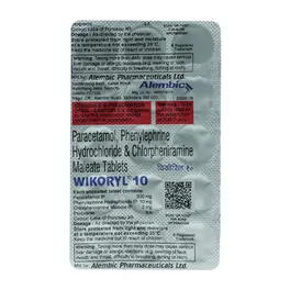 Wikoryl 10 Tablet | Uses, Side Effects, Price | Apollo Pharmacy