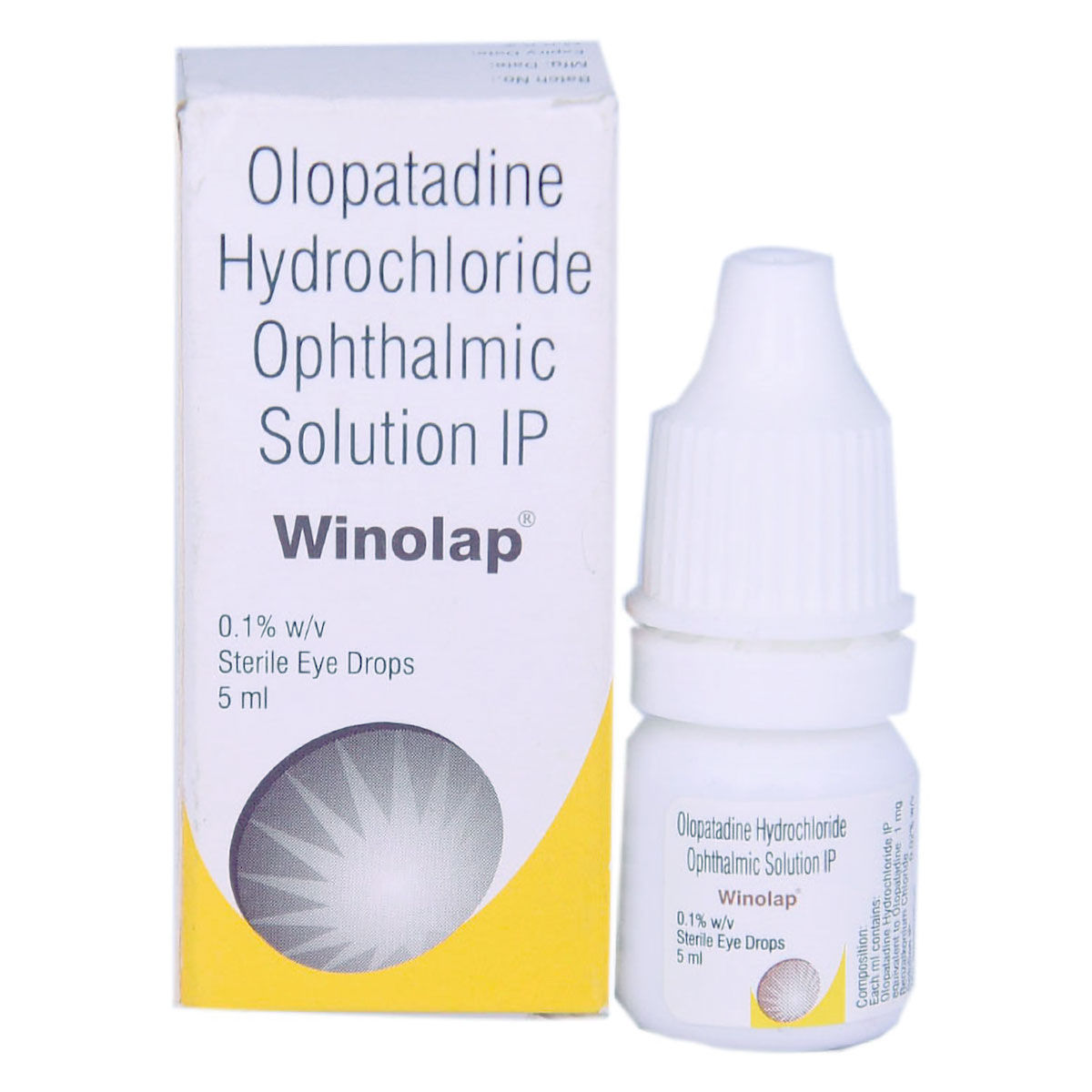 Winolap 0.1% Eye Drops 5 ml | Uses, Side Effects, Price | Apollo Pharmacy