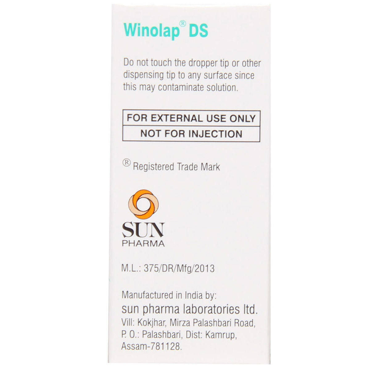 Winolap DS Eye Drops 2.5 ml Price, Uses, Side Effects, Composition ...
