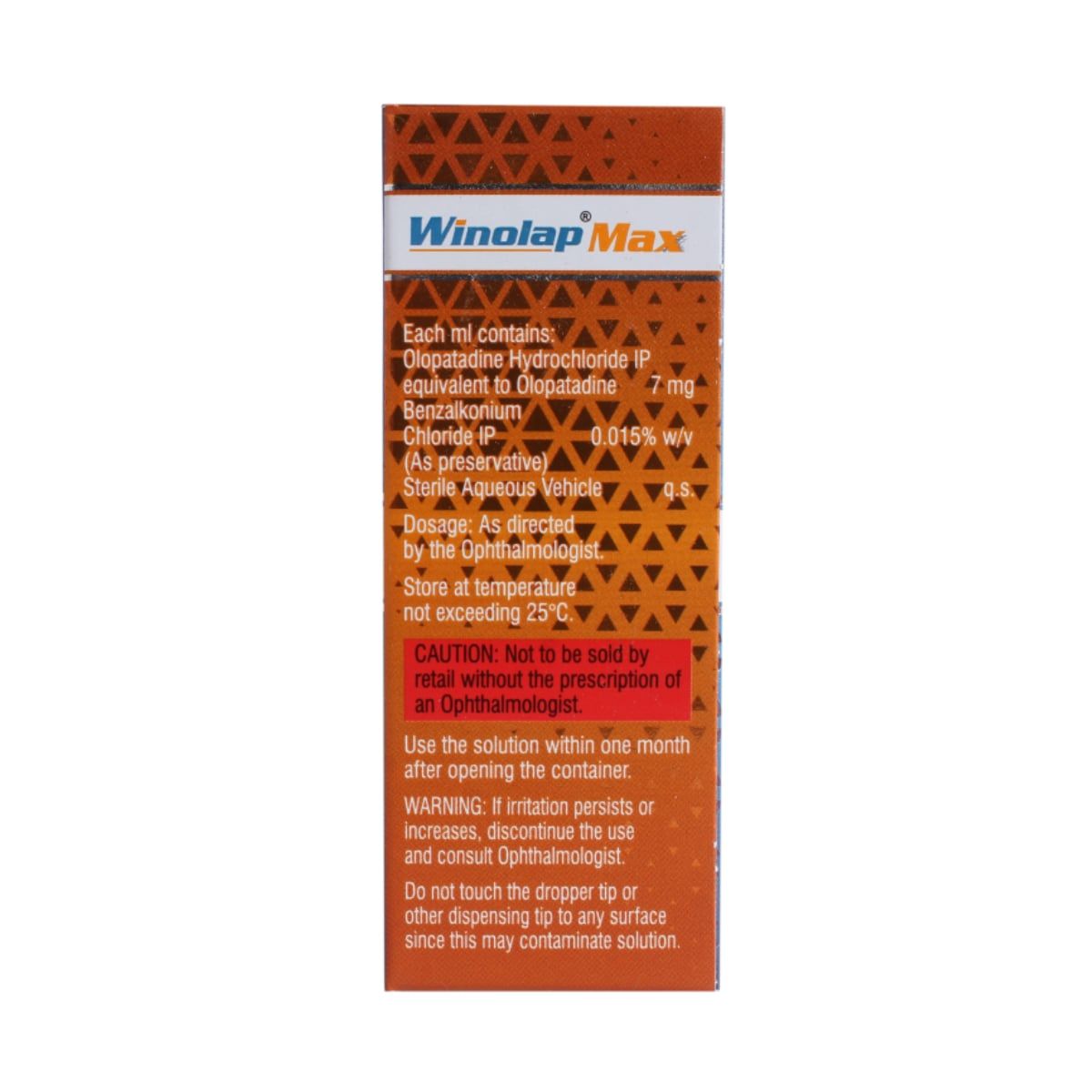 Winolap Max Eye Drops 2.5 ml Price, Uses, Side Effects, Composition ...