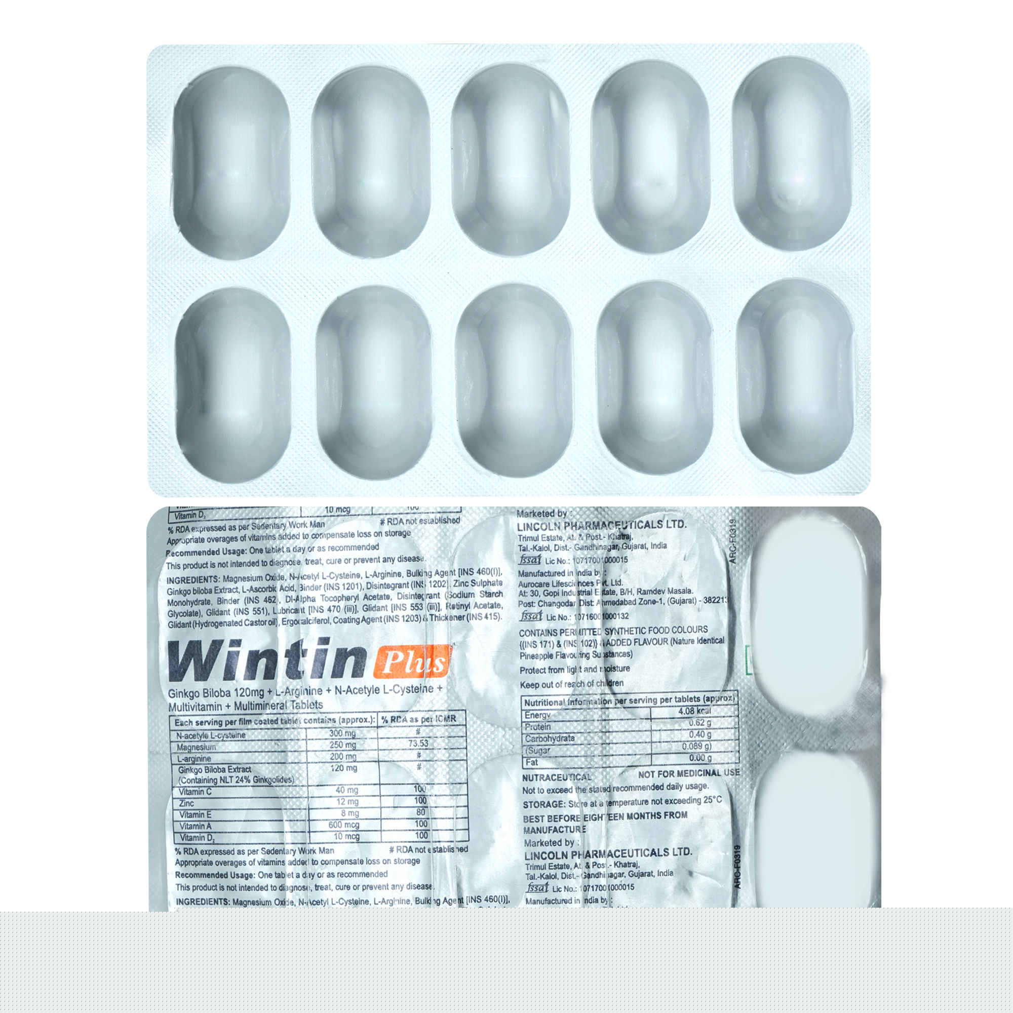 Wintin Plus Tablet | Uses, Side Effects, Price | Apollo Pharmacy