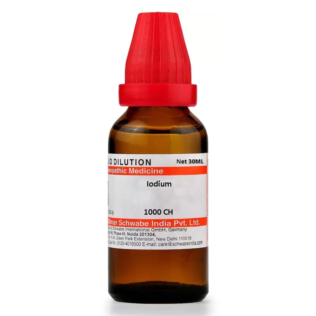 Buy Dr.Willmar Schwabe Iodium 1000 CH Dilution, 30 ml | 19 Minutes ...