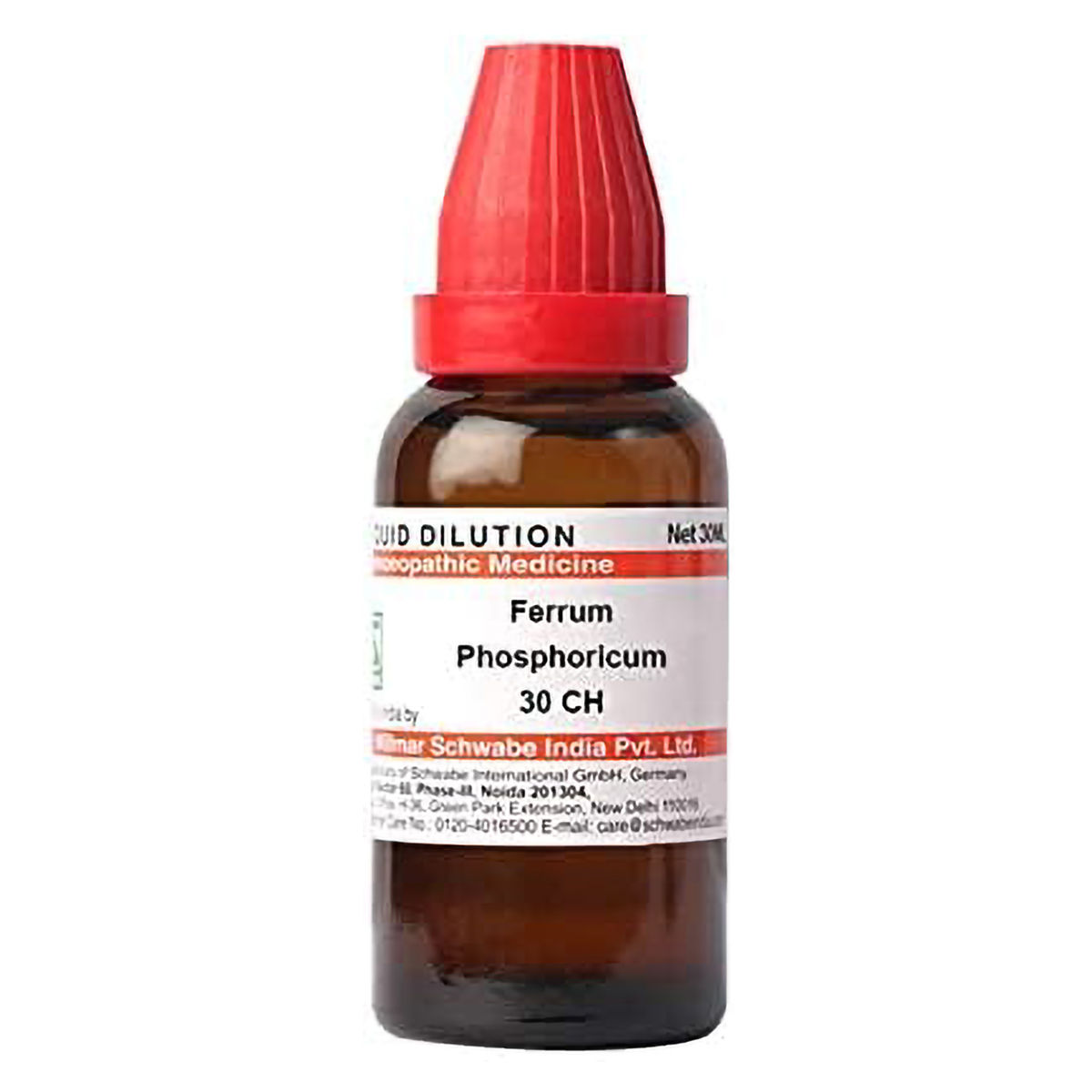 Buy Dr.Willmar Schwabe Ferrum Phosphoricum 30 CH Dilution, 30 ml | 19 ...