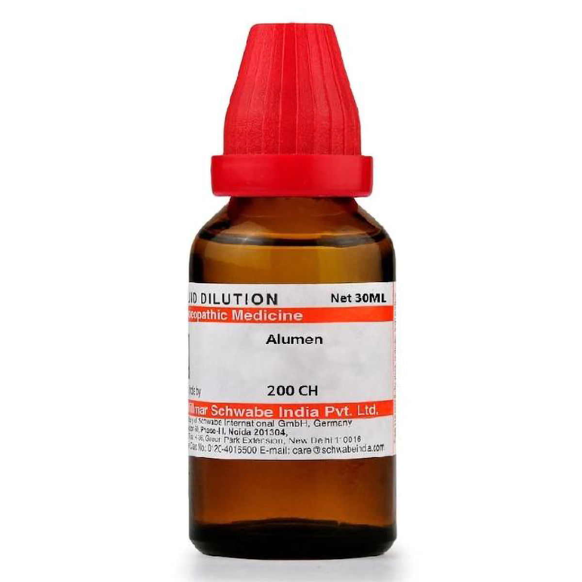 Buy Dr.Willmar Schwabe Alumen 200 CH Dilution, 30 ml | 19 Minutes ...