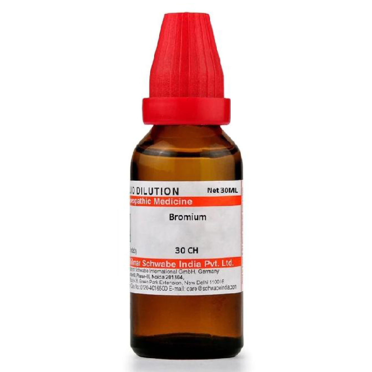 Buy Dr.Willmar Schwabe Bromium 30 CH Dilution, 30 ml | 19 Minutes ...