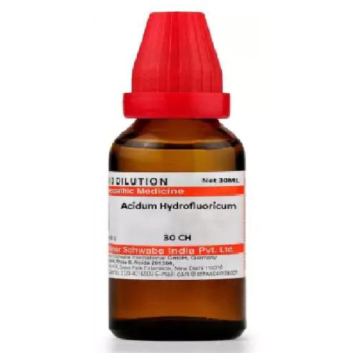 Buy Dr.Willmar Schwabe Acidum Hydrofluoricum 30 CH Dilution, 30 ml | 19 ...