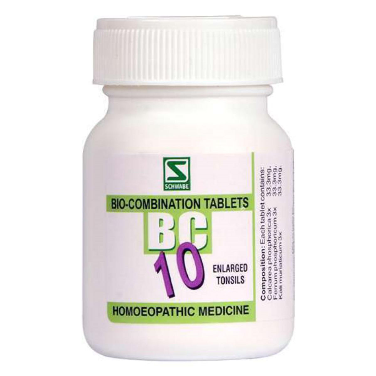 Buy Dr.Willmar Schwabe Bio-Combination 10 (BC) Tablets, 20 gm | 19 ...