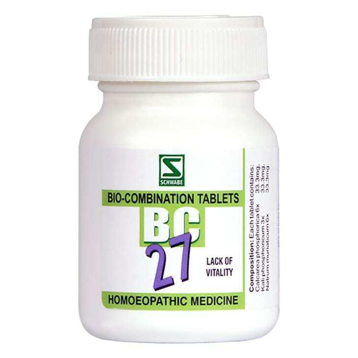 Buy Dr.Willmar Schwabe Bio-Combination 27 (BC) Tablets, 20 gm | 19 ...