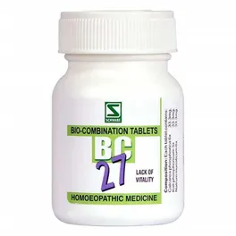Dr.Willmar Schwabe Bio-Combination 27 (BC) Tablets, 20 gm | Uses ...