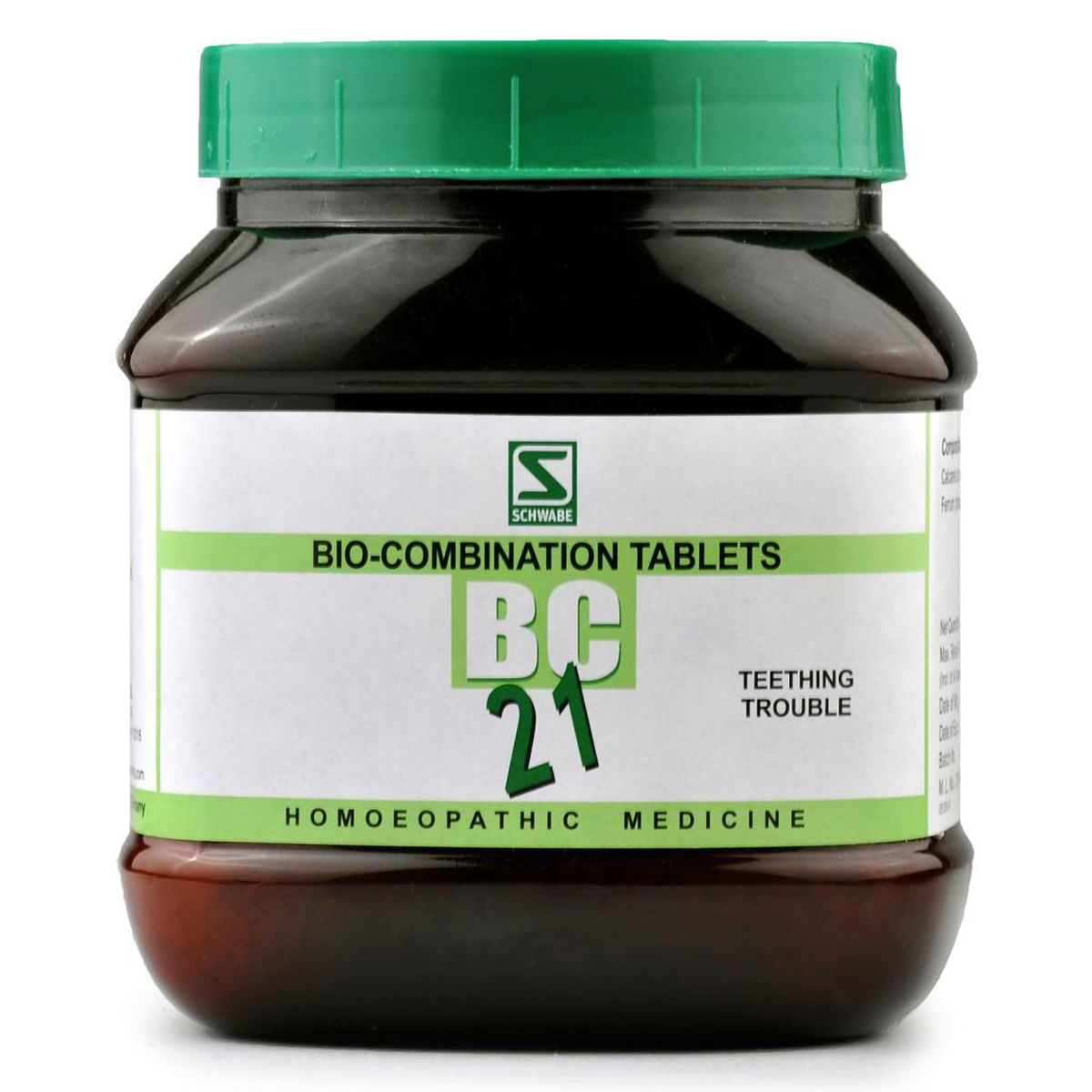 Buy Dr.Willmar Schwabe Bio-Combination 21 (BC) Tablets, 20 gm | 19 ...