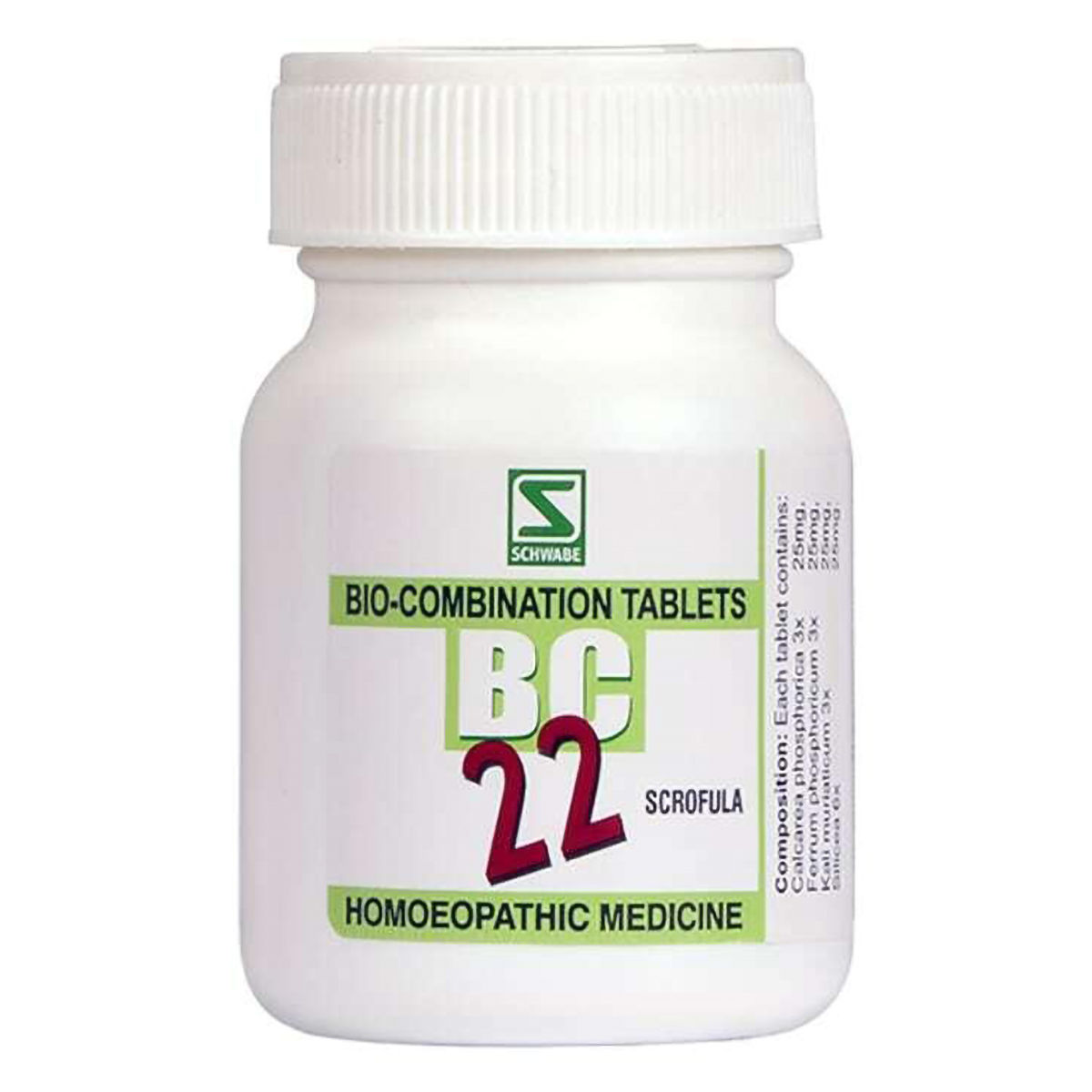 Buy Dr.Willmar Schwabe Bio-Combination 22 (BC) Tablets, 20 gm | 19 ...