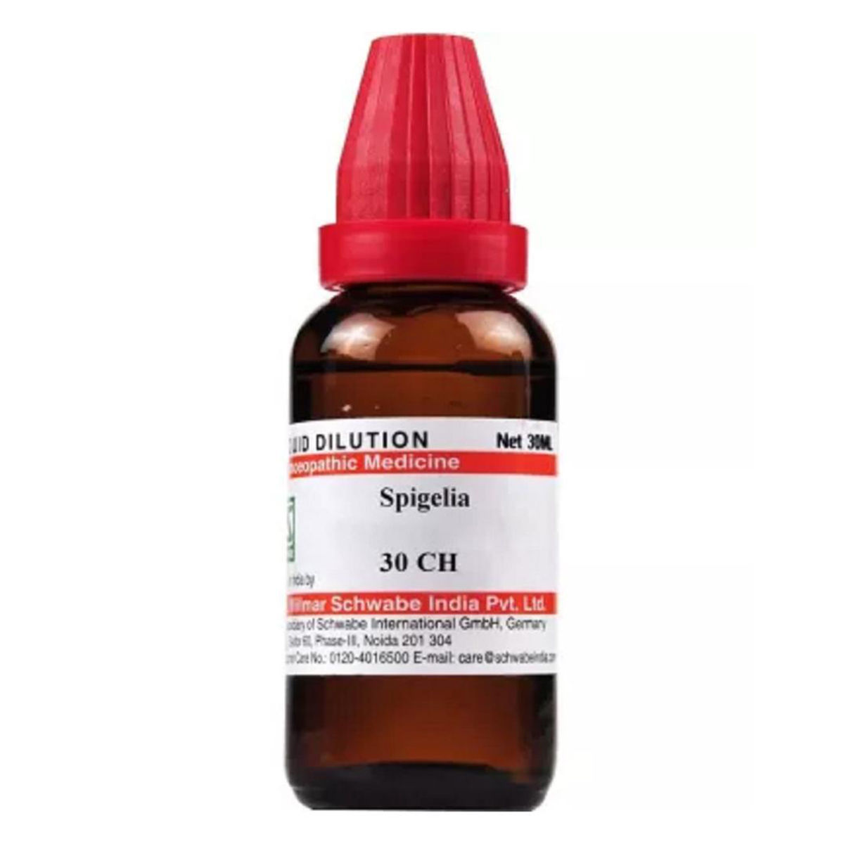 Buy Dr.Willmar Schwabe Spigelia 30 CH Dilution, 30 ml | 19 Minutes ...