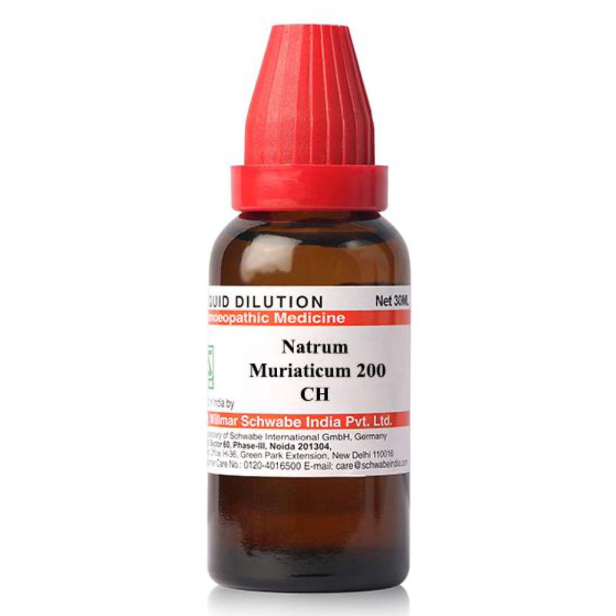 Buy Dr.Willmar Schwabe Natrum Muriaticum 200 CH Dilution, 30 ml | 19 ...
