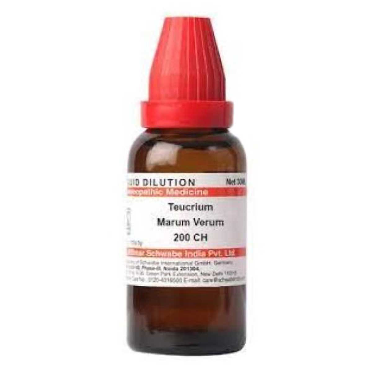 Buy Dr.Willmar Schwabe Teucrium Marum Verum 200 CH Dilution, 30 ml | 19 ...