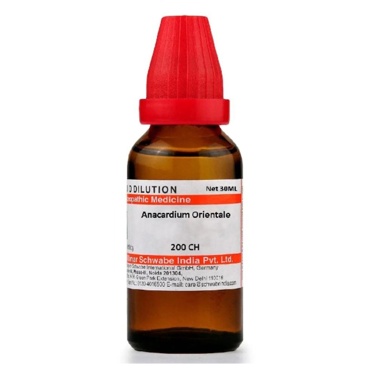 Buy Dr.Willmar Schwabe Anacardium Orientale 200 CH Dilution, 30 ml | 19 ...