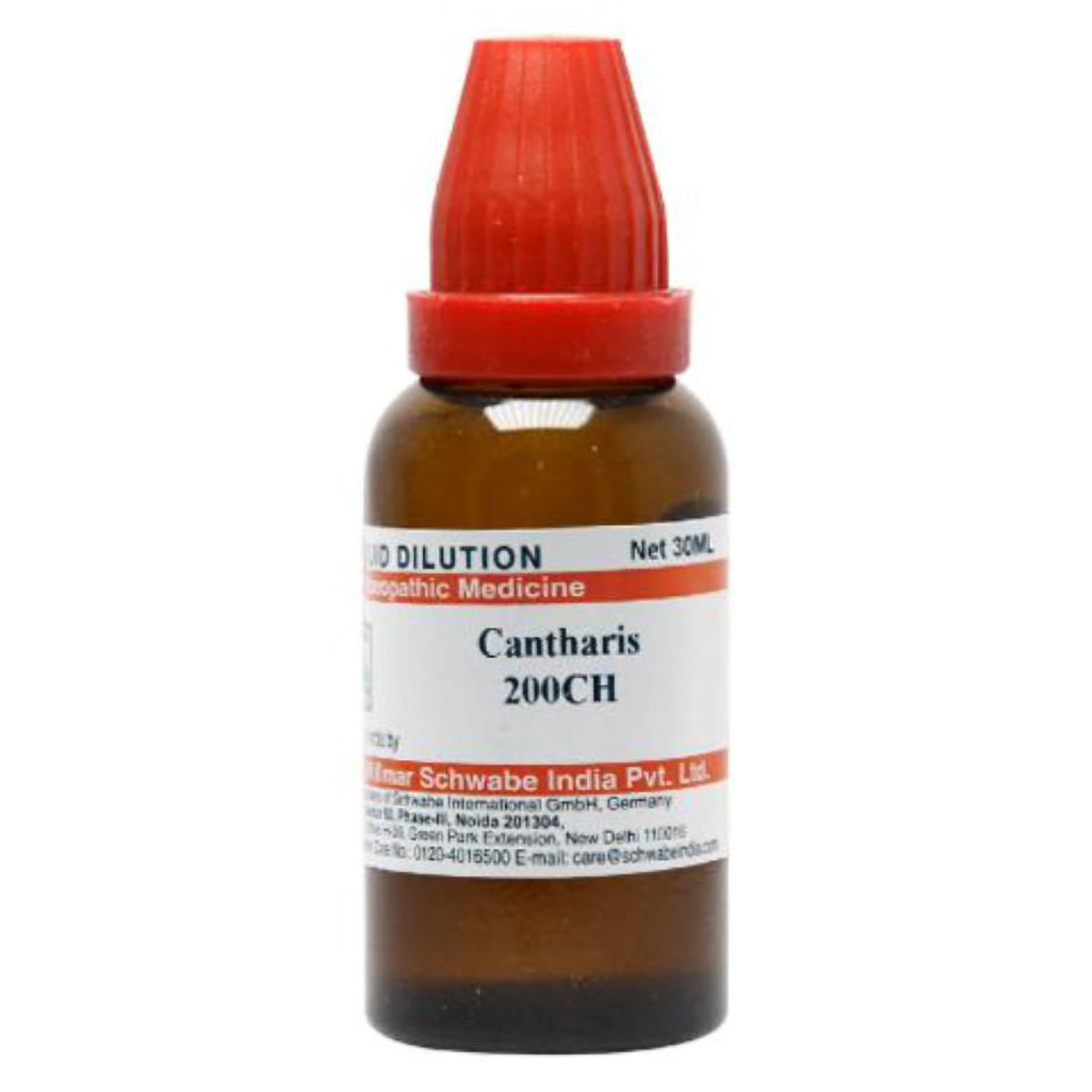 Buy Dr.Willmar Schwabe Cantharis 200 CH Dilution, 30 ml | 19 Minutes ...