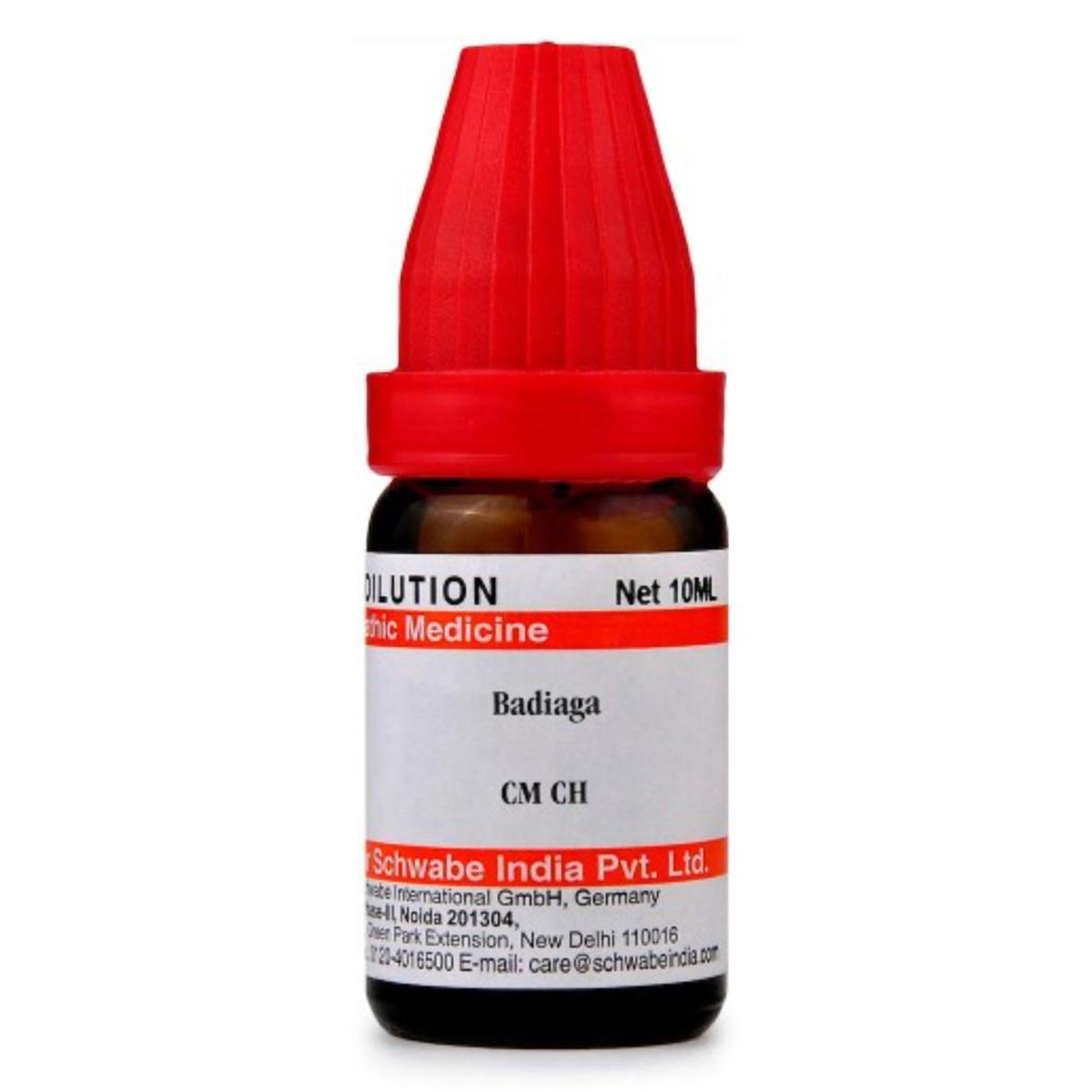 Buy Dr.Willmar Schwabe Badiaga CM CH Dilution, 10 ml | 19 Minutes ...