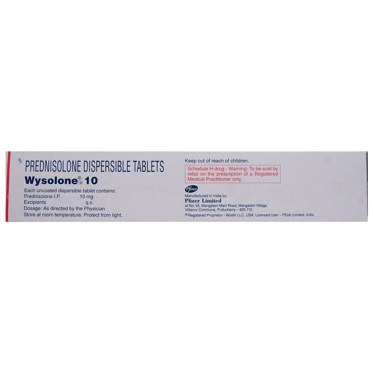 Wysolone 10 Tablet | Uses, Side Effects, Price | Apollo Pharmacy