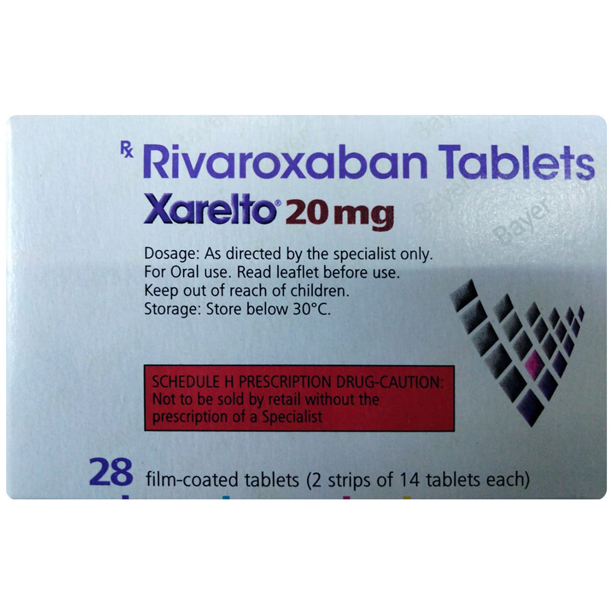 Xarelto 20 mg Tablet | Uses, Side Effects, Price | Apollo Pharmacy