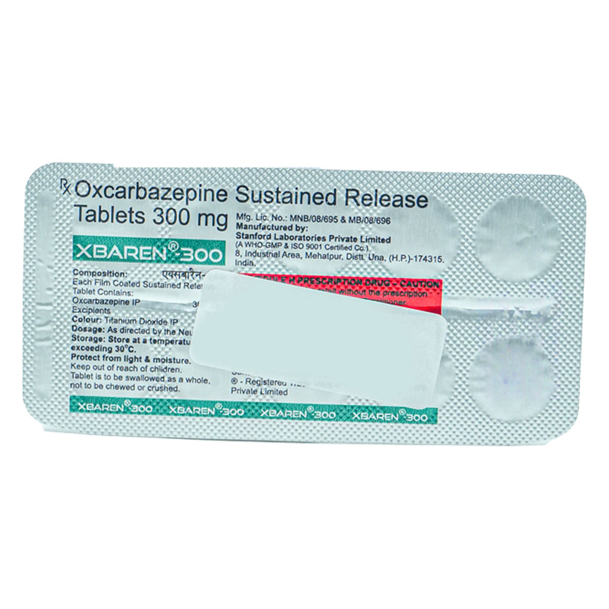 Xbaren-300 Tablet 10's Price, Uses, Side Effects, Composition - Apollo ...