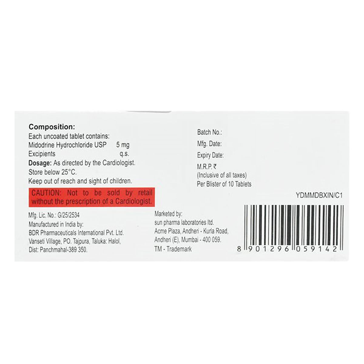 Xidorin 5Mg Tab | Uses, Side Effects, Price | Apollo Pharmacy