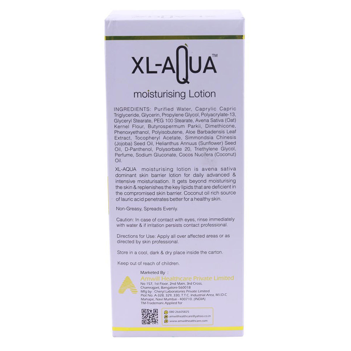 XL-Aqua Moisturising Lotion 150 ml Price, Uses, Side Effects ...