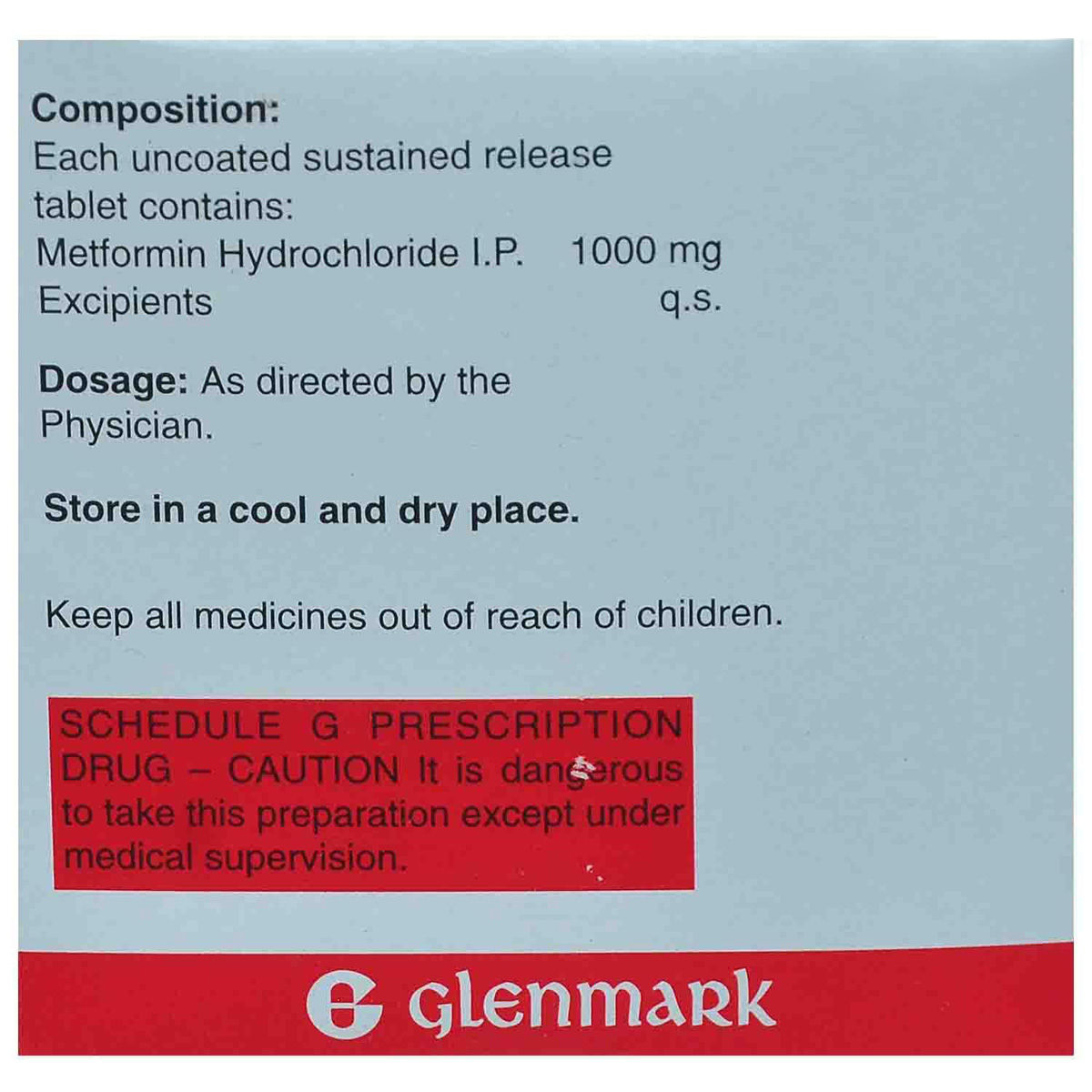 Xmet-SR 1 g Tablet 15's Price, Uses, Side Effects, Composition - Apollo ...
