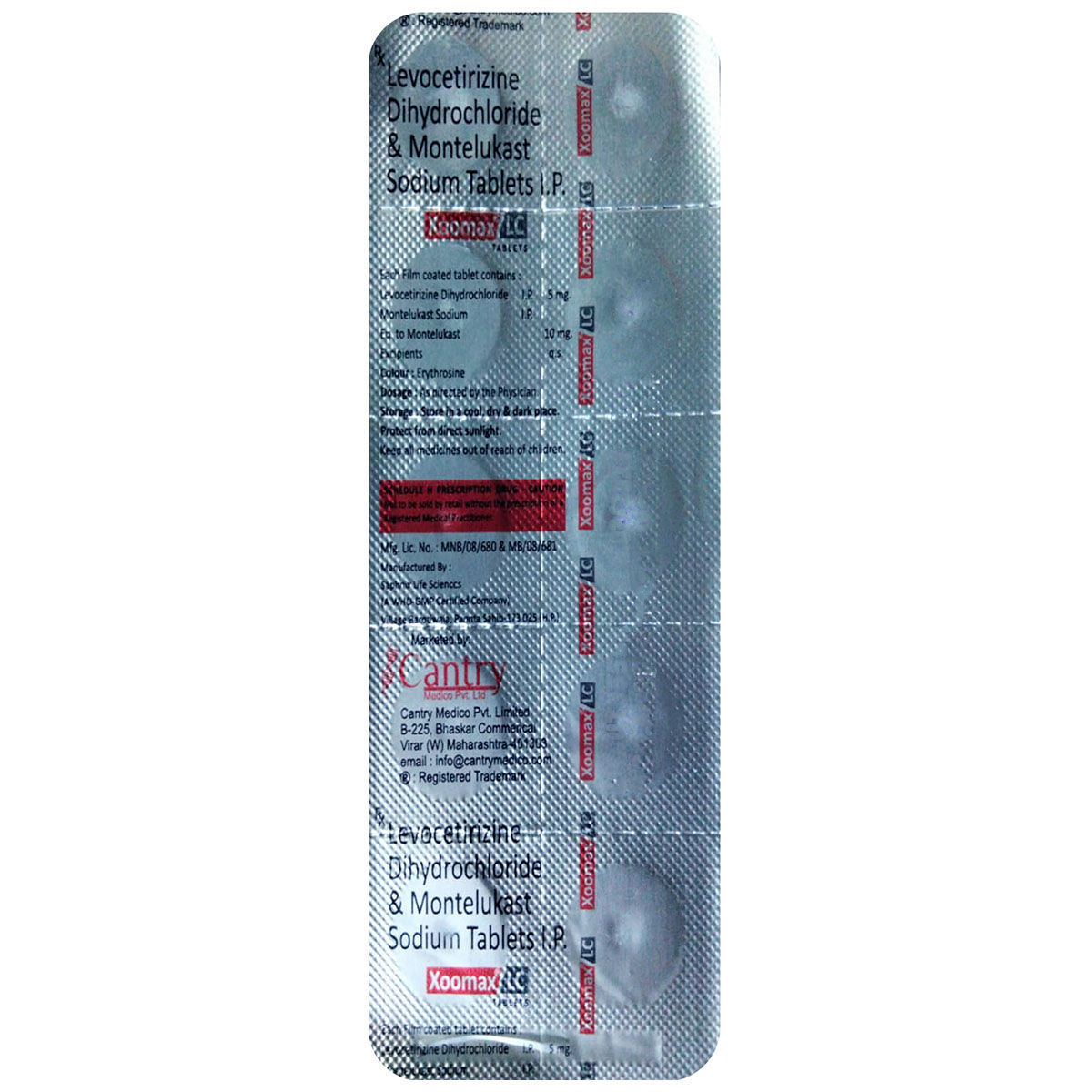 Xoomax LC Tablet | Uses, Side Effects, Price | Apollo Pharmacy