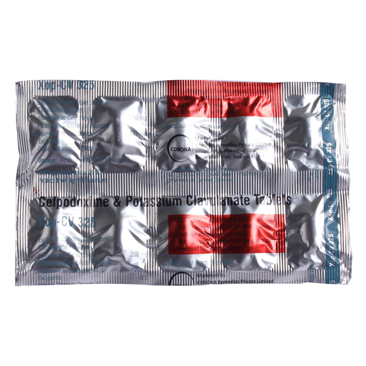 Xop-CV 325 Tablet 10's Price, Uses, Side Effects, Composition - Apollo ...