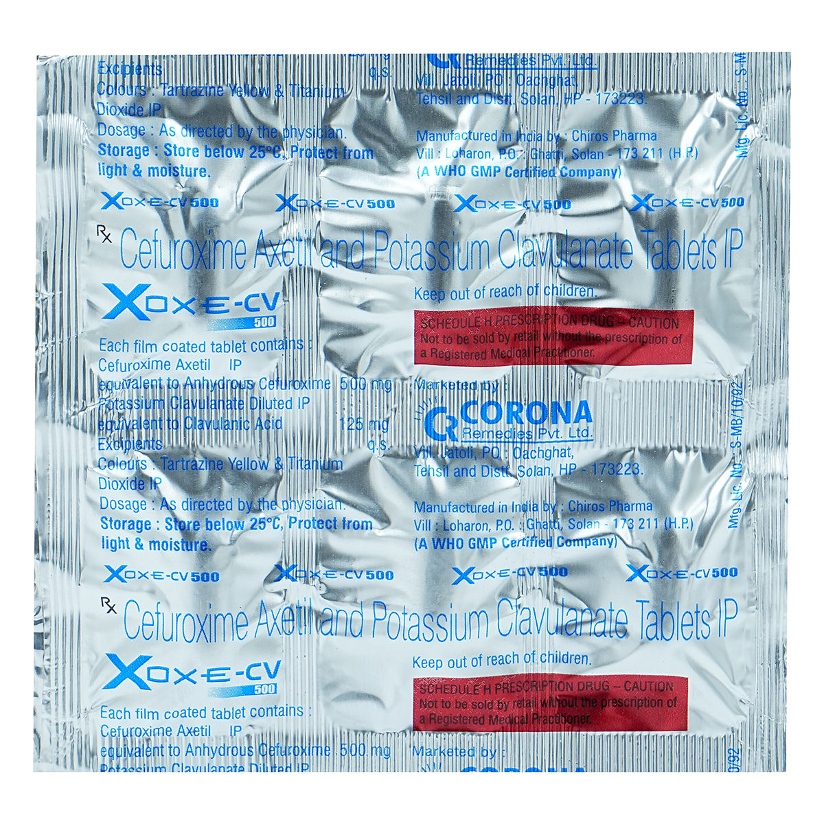 Xoxe-CV Tablet | Uses, Side Effects, Price | Apollo Pharmacy
