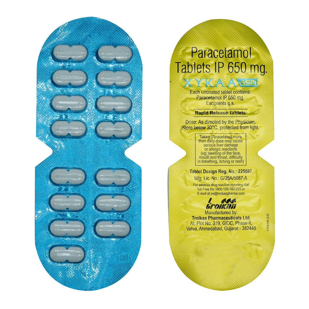 Xykaa 650 Tablet 15's Price, Uses, Side Effects, Composition - Apollo ...