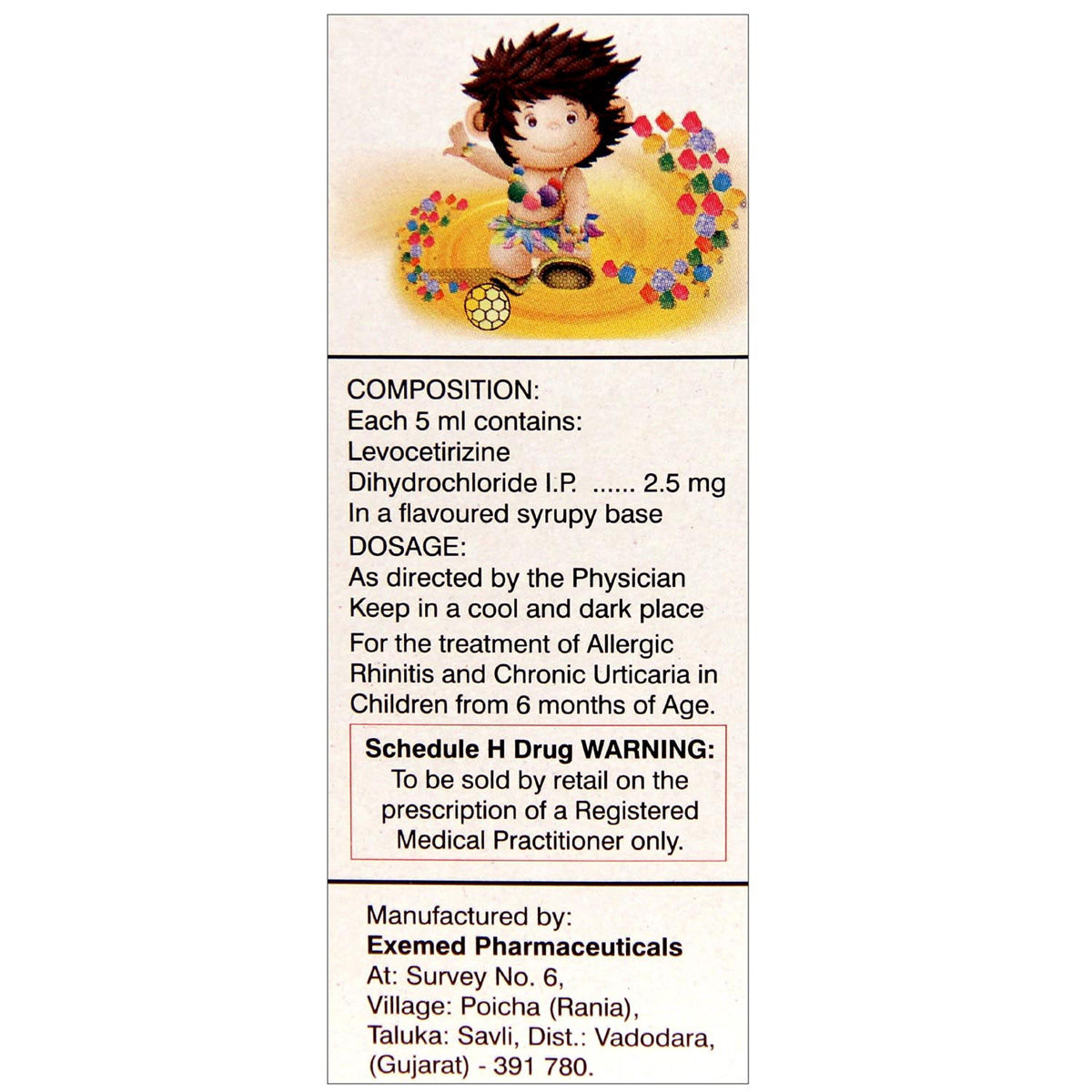 Xyzal Syrup 60 ml Price, Uses, Side Effects, Composition - Apollo Pharmacy