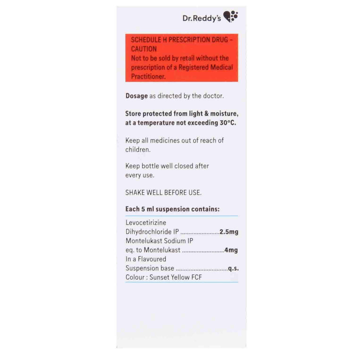 Xyzal M Suspension | Uses, Side Effects, Price | Apollo Pharmacy