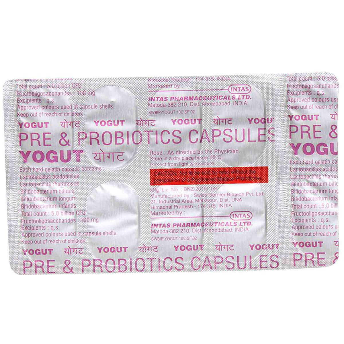 Yogut Capsule 10's Price, Uses, Side Effects, Composition - Apollo Pharmacy