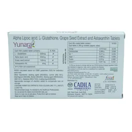 Yunara Tablet | Uses, Side Effects, Price | Apollo Pharmacy