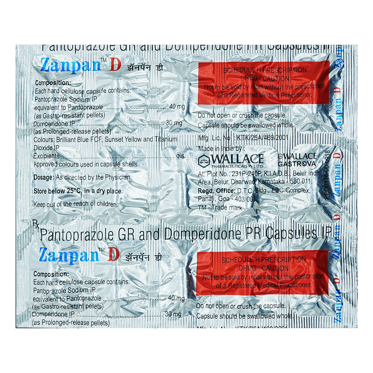 Zanpan D Capsule | Uses, Side Effects, Price | Apollo Pharmacy