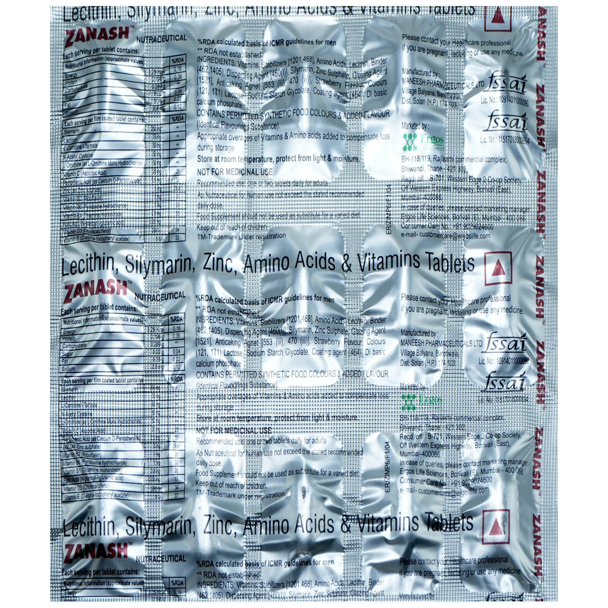 Zanash Tablet | Uses, Side Effects, Price | Apollo Pharmacy