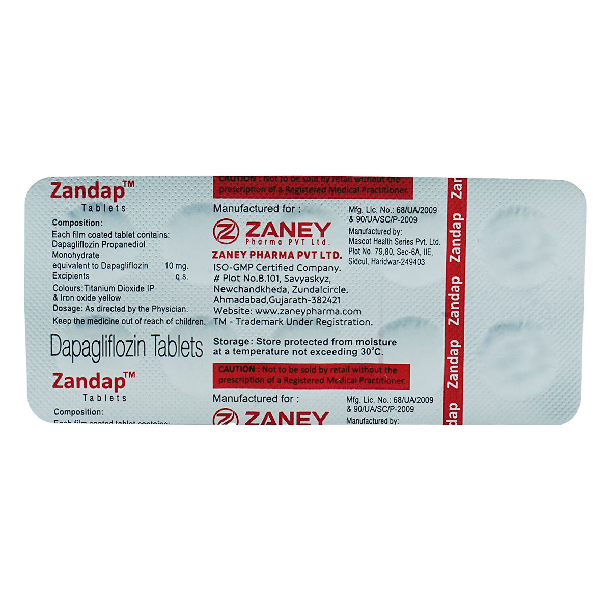 Zandap Tablet | Uses, Side Effects, Price | Apollo Pharmacy
