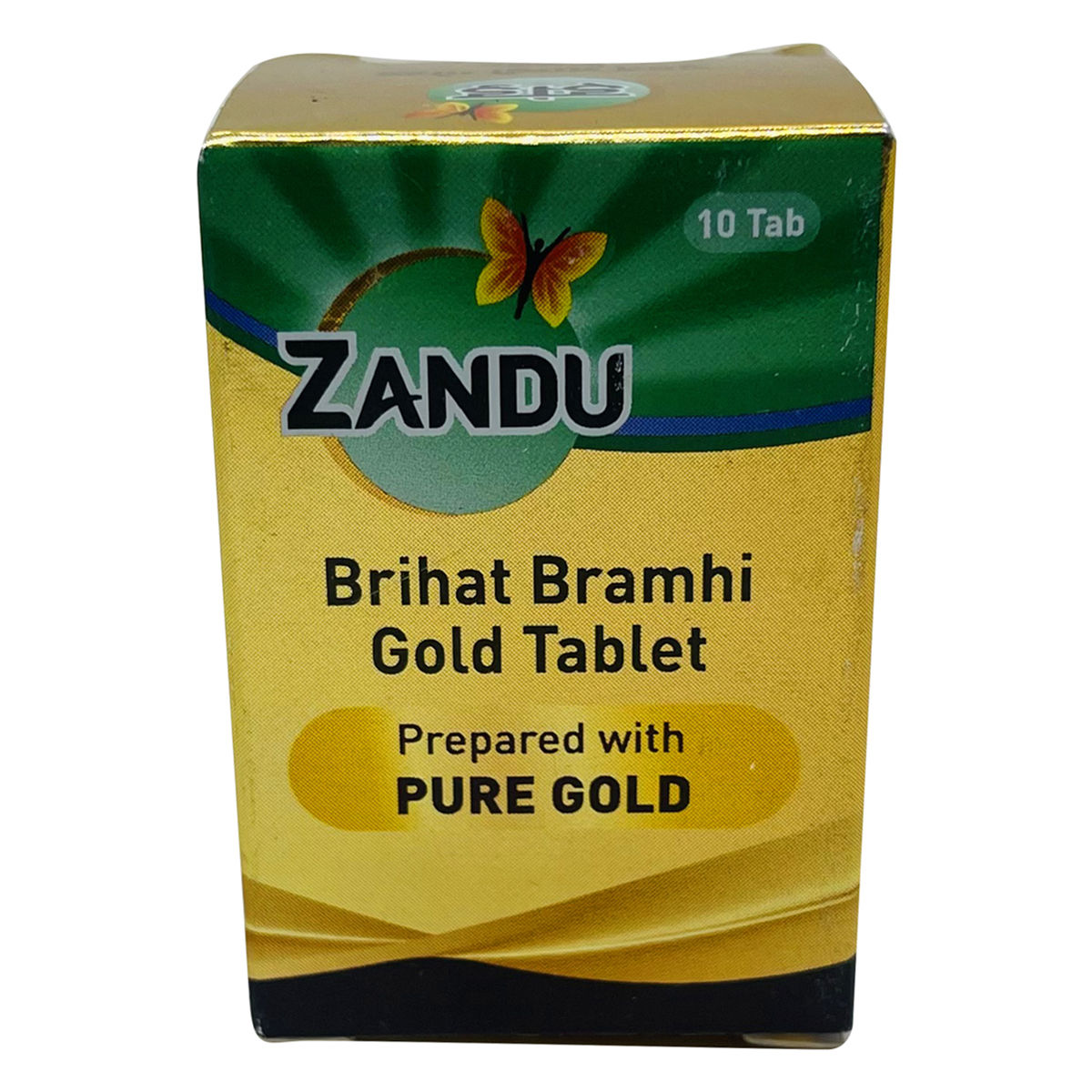 Buy Zandu Brihat Brahmi Gold, 10 Tablets | 19 Minutes Delivery | Apollo ...