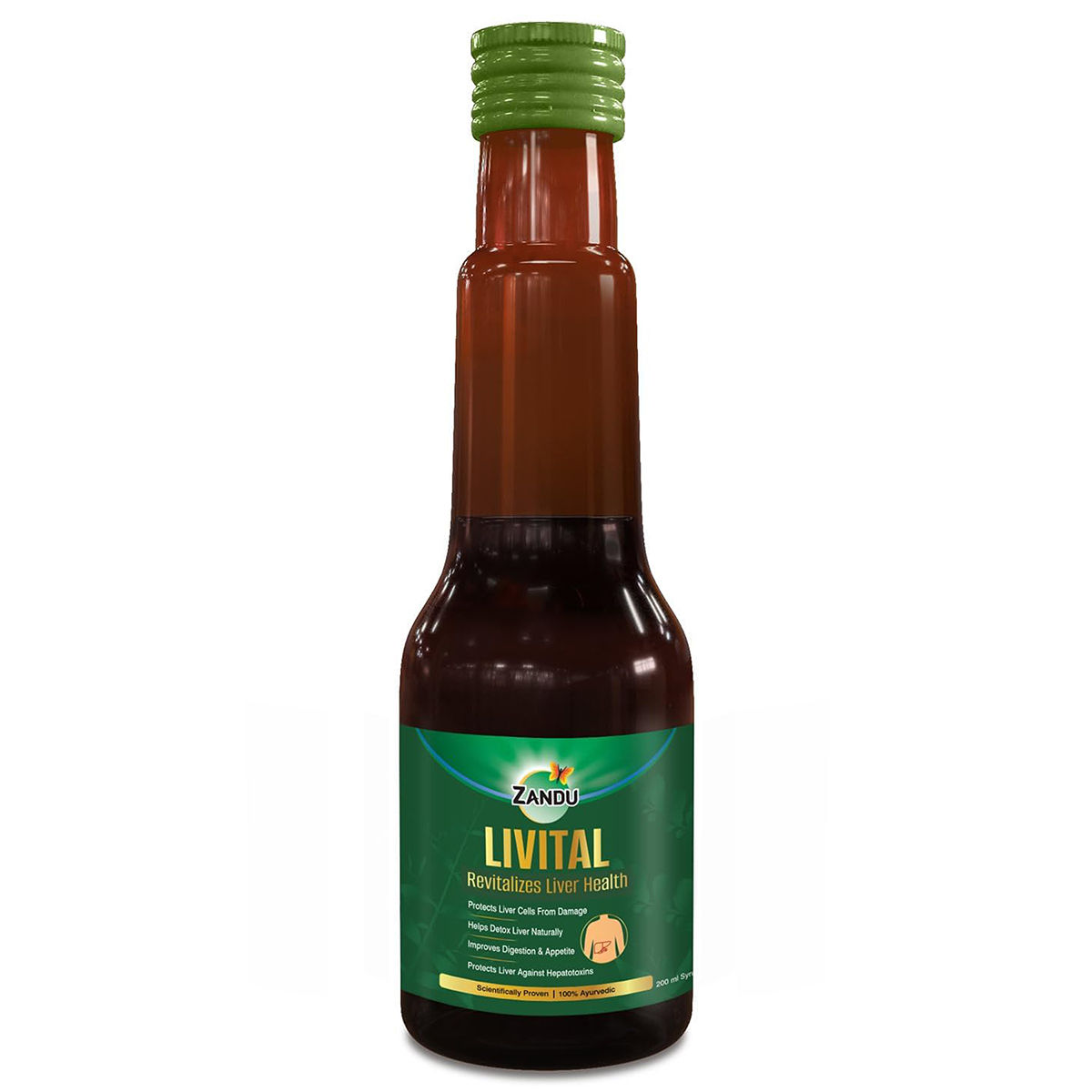Buy Zandu Livital Liver Health Syrup, 200 ml | 19 Minutes Delivery ...