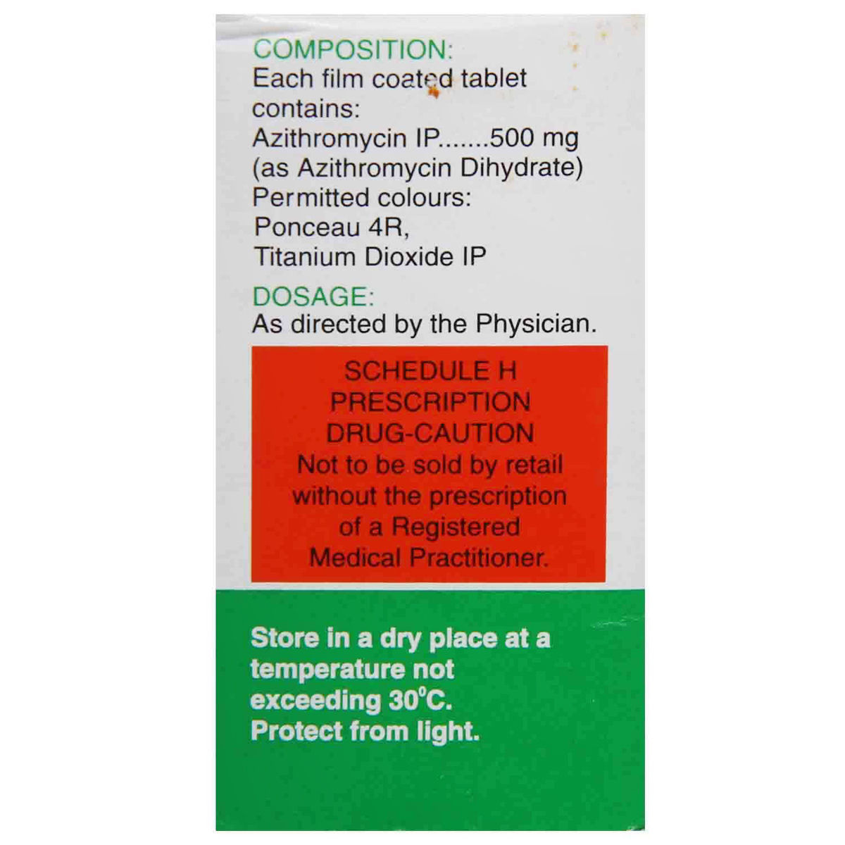 Zathrin-500 Tablet | Uses, Side Effects, Price | Apollo Pharmacy
