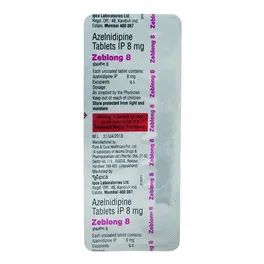 Zeblong 8 Tablet | Uses, Side Effects, Price | Apollo Pharmacy