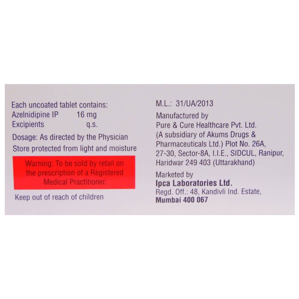 Zeblong 16 Tablet | Uses, Side Effects, Price | Apollo Pharmacy