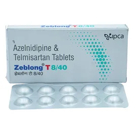 Zeblong T 8/40 Tablet | Uses, Side Effects, Price | Apollo Pharmacy