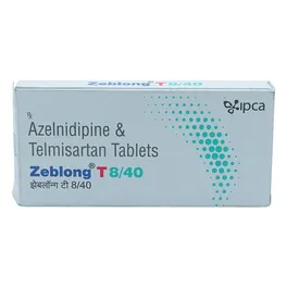 Zeblong T 8/40 Tablet | Uses, Side Effects, Price | Apollo Pharmacy