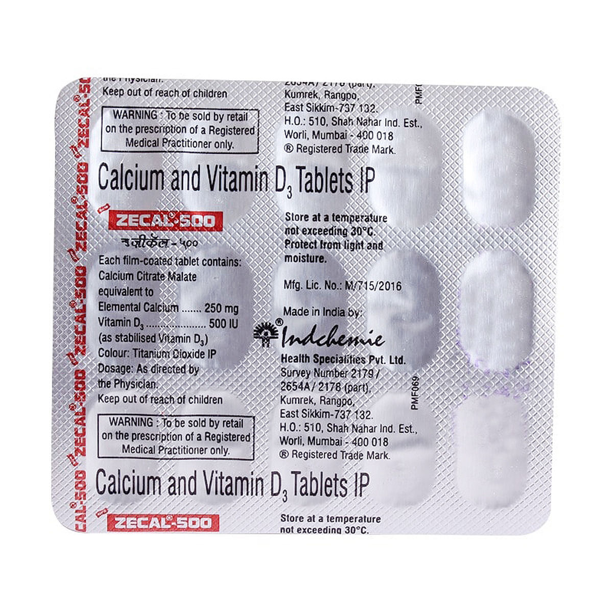 Zecal 500 Tablet | Uses, Side Effects, Price | Apollo Pharmacy