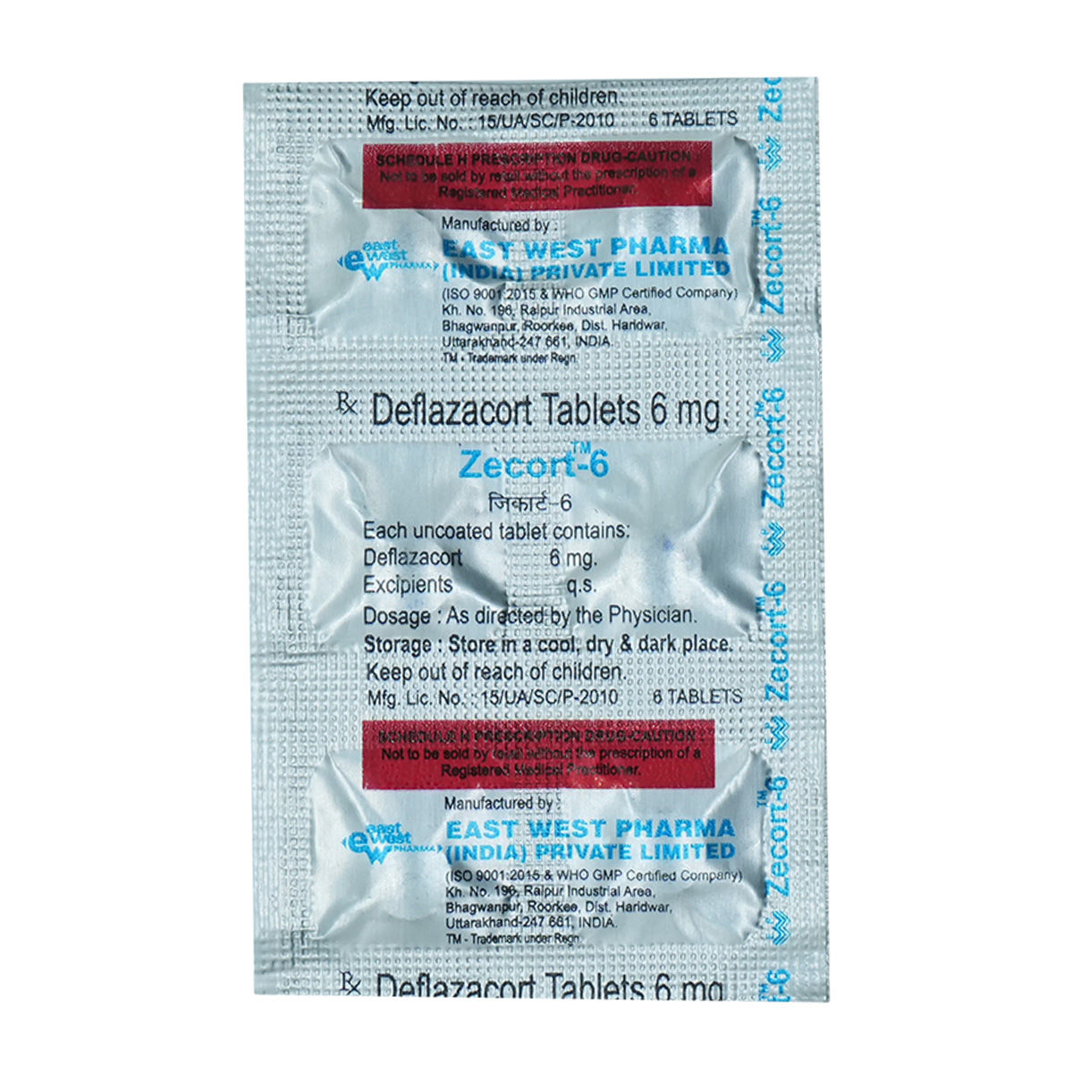 Zecort 6 mg Tablet 6's Price, Uses, Side Effects, Composition - Apollo ...